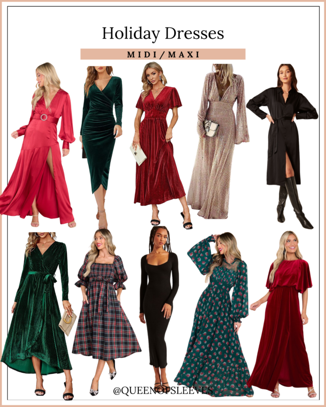 Holiday Dresses For Any Occasion - Queen of Sleeves